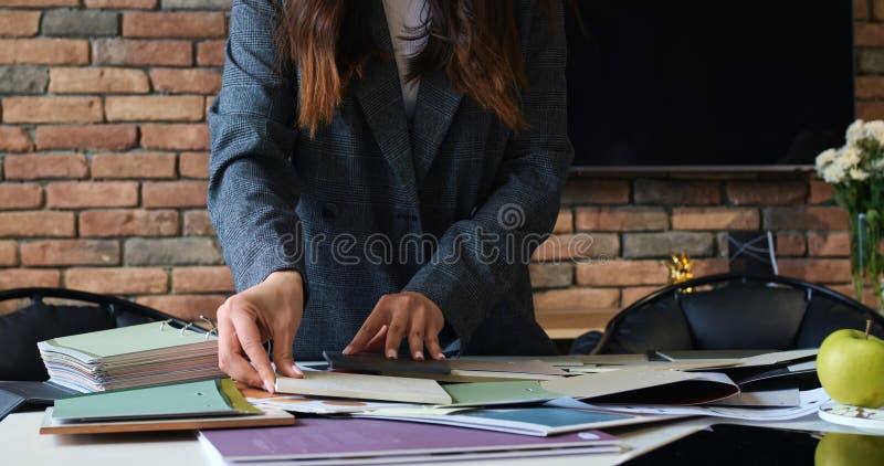 Designer in Interior Design Planning Session Brainstorm Creative Ideas ...