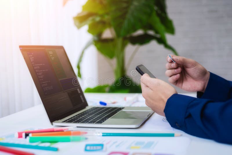 Computer Experience stock image. Image of calculation - 3884255