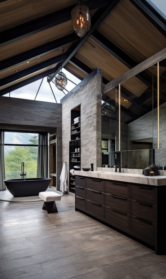 Designer Oasis - Bathroom in Unique Style, Blending Innovative Design ...