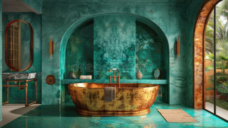 Designer Oasis - Bathroom in Unique Style, Blending Innovative Design ...