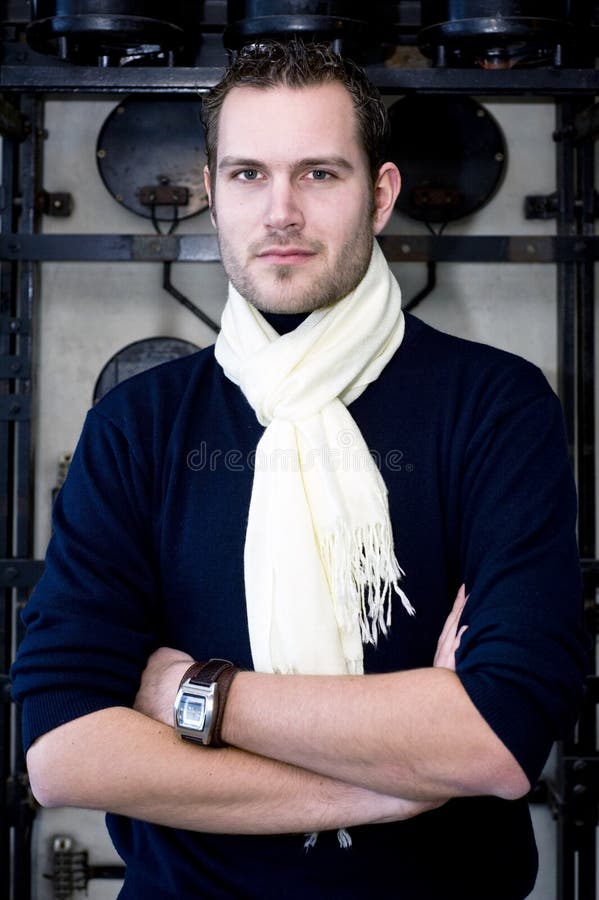 Designer portrait stock image. Image of arrogant, confident - 13113923