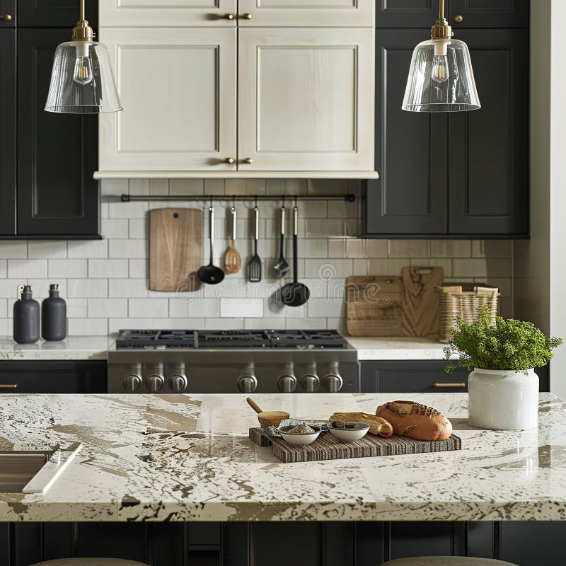 Designer Presenting Kitchen Renovation Ideas with Samples of ...