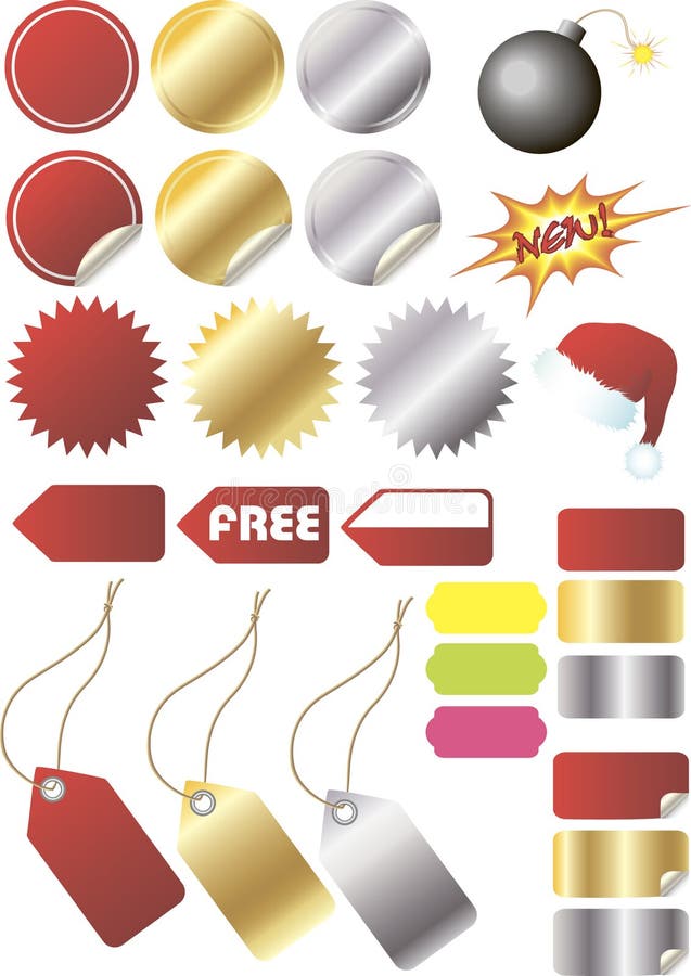 Sale design elements stock vector. Illustration of business - 11359706