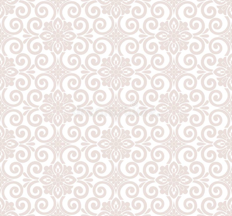 Seamless Traditional Designer Wallpaper Stock Illustrations – 1,018 ...