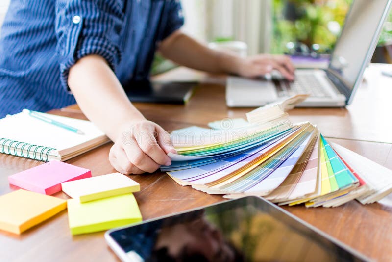 Designer Select Color Chart Stock Photo - Image of design, colour ...