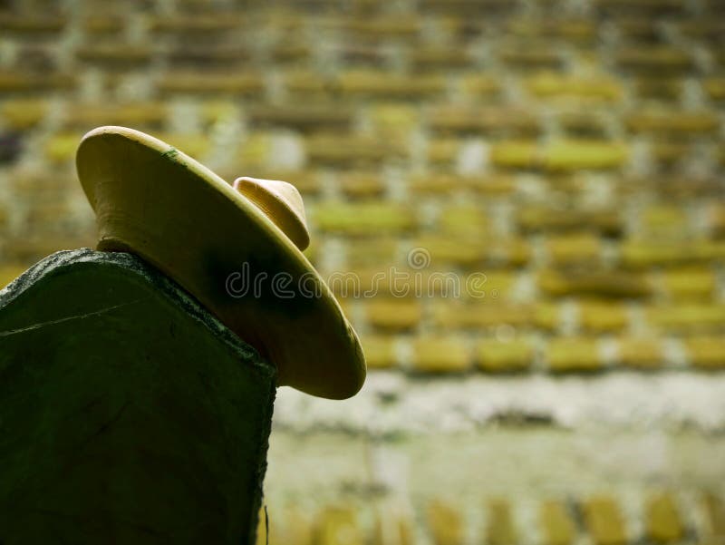 Designer soil pot stock photo. Image of architecture - 220773556
