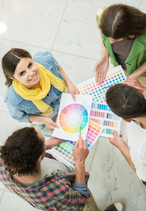 Designer team stock photo. Image of advice, color, design - 55348002