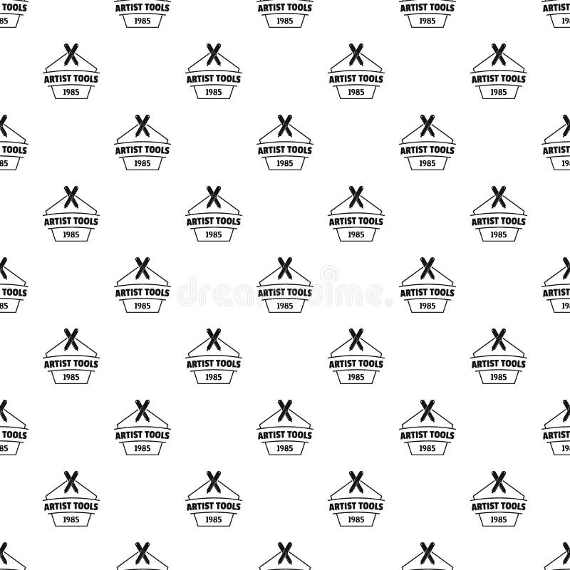 Designer Tool Pattern Vector Seamless Stock Vector - Illustration of ...
