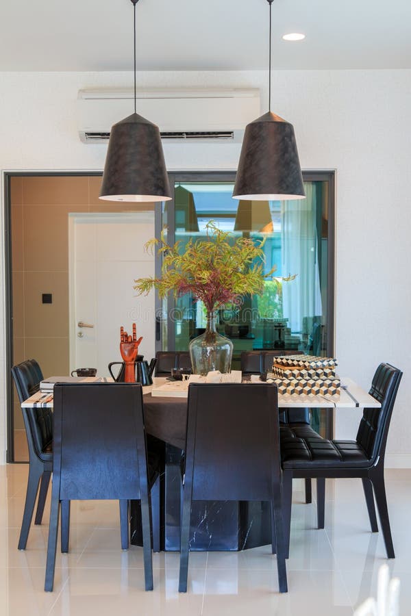 Designer Tools on the Dining Table in the Living Room. Stock Image ...