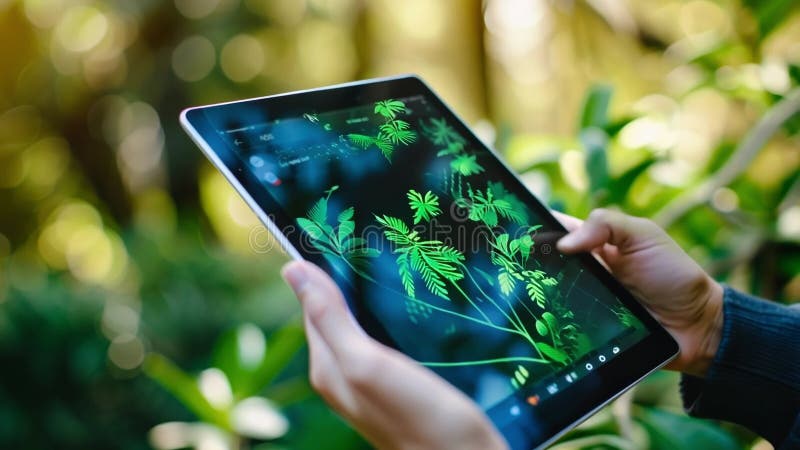 Designer Using Software for Creating 3d Models of Plants Stock Video ...