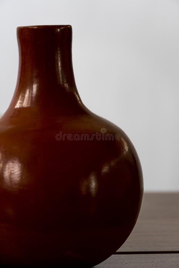 Designer Wood Dining Table, Minimalist and Simple Objects on the Table ...