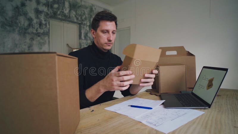 Freelance Work at Home. Designer Creates Carton Packaging Design on ...