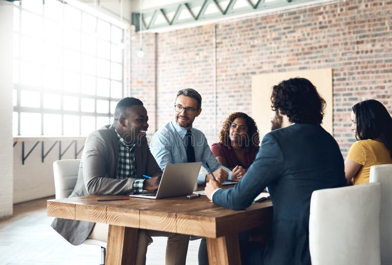 Designers, Happy or Manager in Meeting for Brainstorming, Collaboration ...