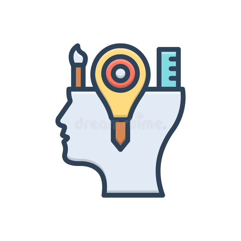 Color Illustration Icon for Designers, Graphic and Creative Stock ...