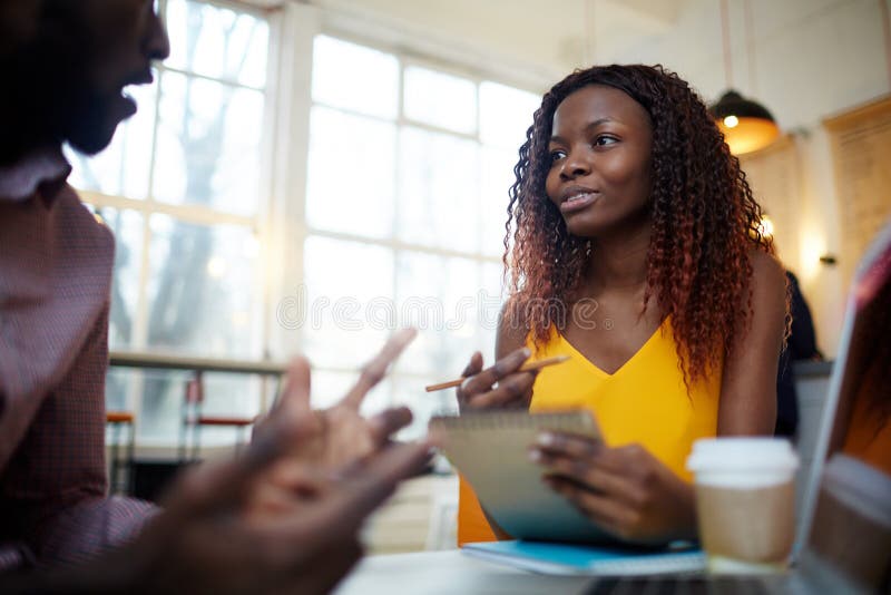 Designers talking stock image. Image of designer, contemporary - 87444707