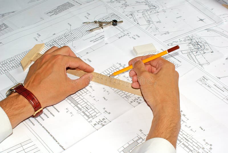 Designing stock image. Image of office, human, construction - 15106469