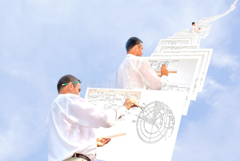 Engineer-designing stock photo. Image of draftsman, design - 15689334