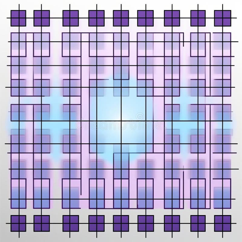 Designing Alternating Color Squares Grid Pattern for Damask Fabric ...