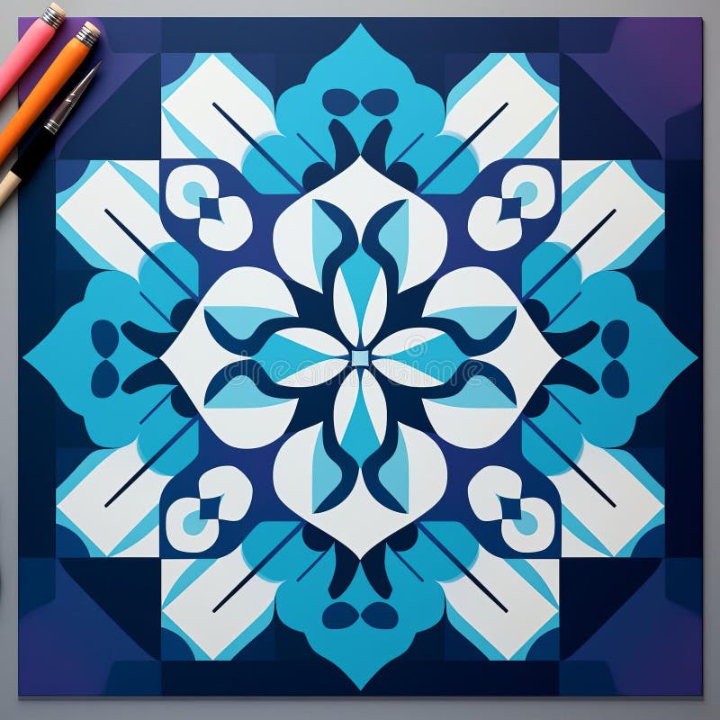 Designing Alternating Color Squares in a Grid Pattern Damask Stock ...