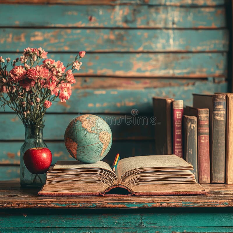 Designing a Background for a Teacher, Focusing on a School, Knowledge ...