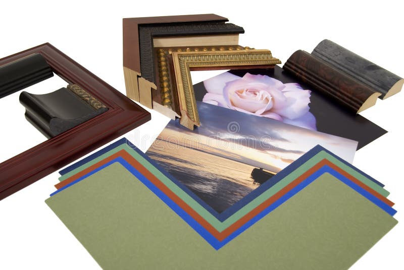 Designing frame project stock image. Image of wood, design - 9315553