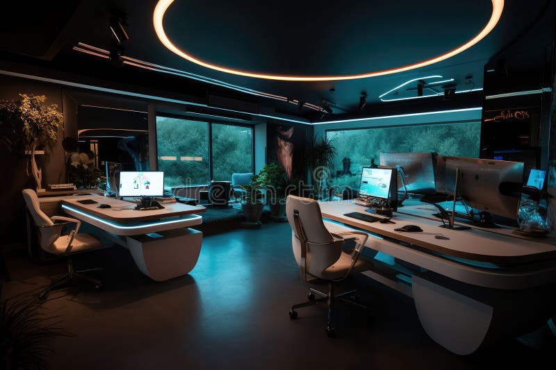 Designing the Future of Work with a Futuristic Office and Generative AI ...