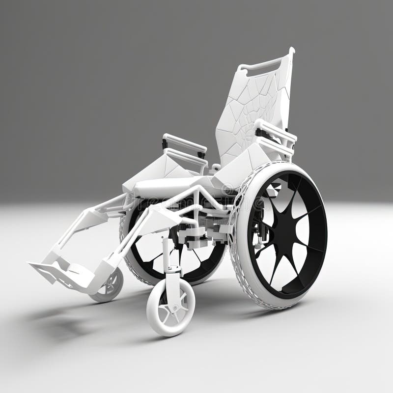Designing a Wheelchair for the Disabled. Generative AI Stock ...