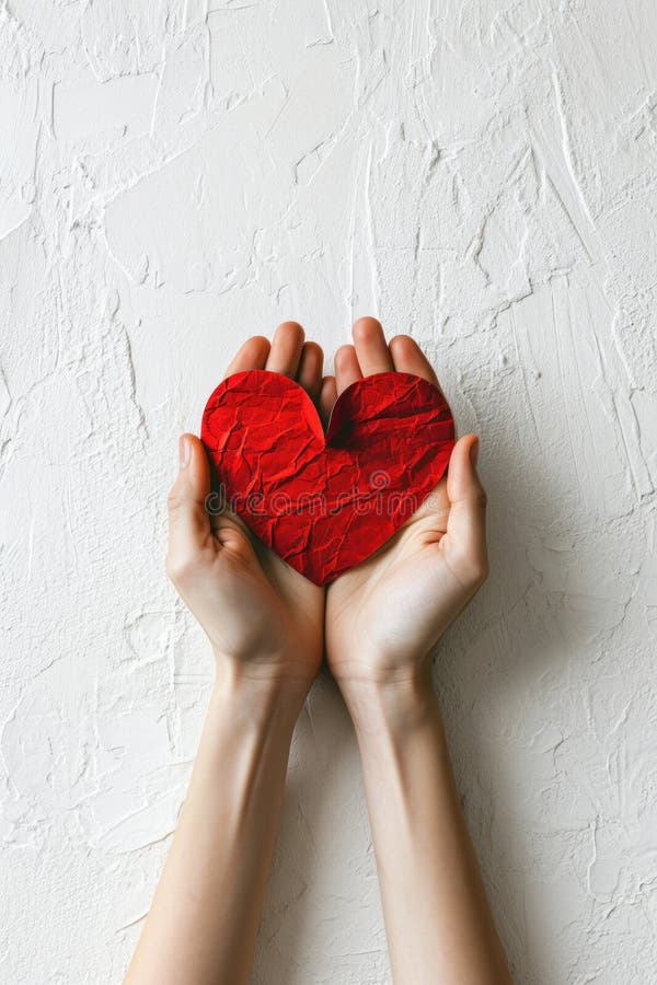 The Image Features a Pair of Open Hands Against a White Backdrop ...