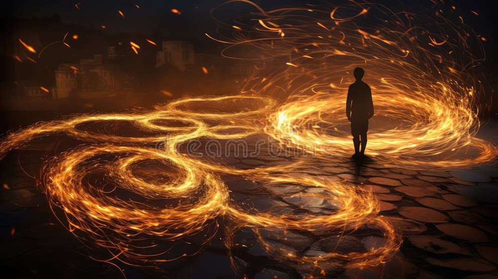 Designs fire drawing stock illustration. Illustration of create - 370477660