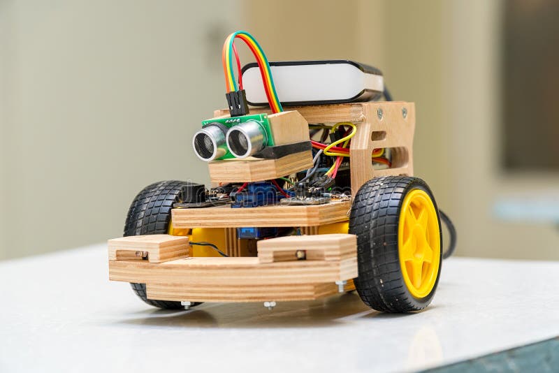 Designs the Handmade Model of the Machine or Car Stock Photo - Image of ...