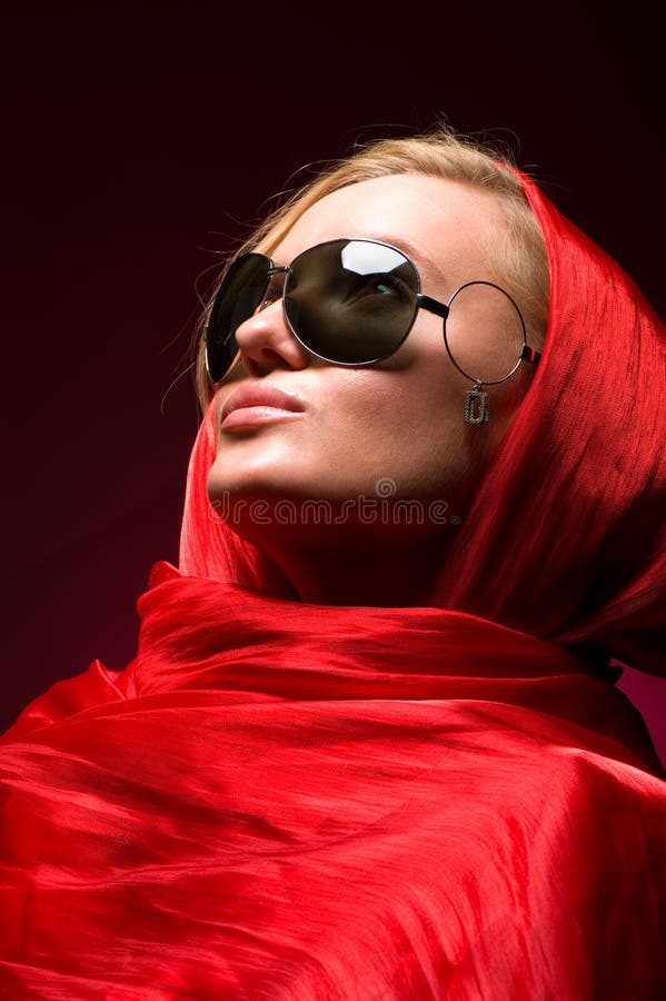 Desirable girl stock photo. Image of portrait, sunglasses - 13097318