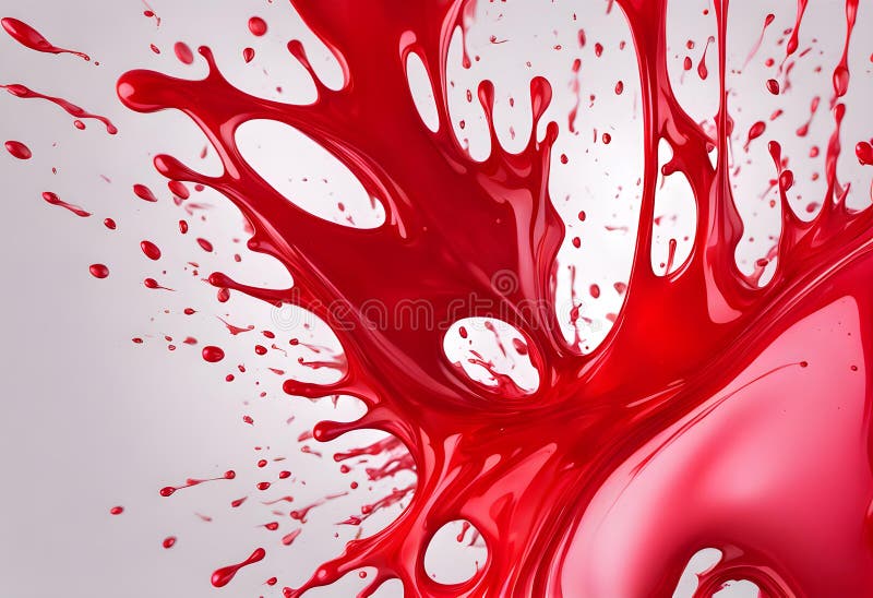 DESIRE RED Color Drop Paint Abstract Background Stock Illustration ...