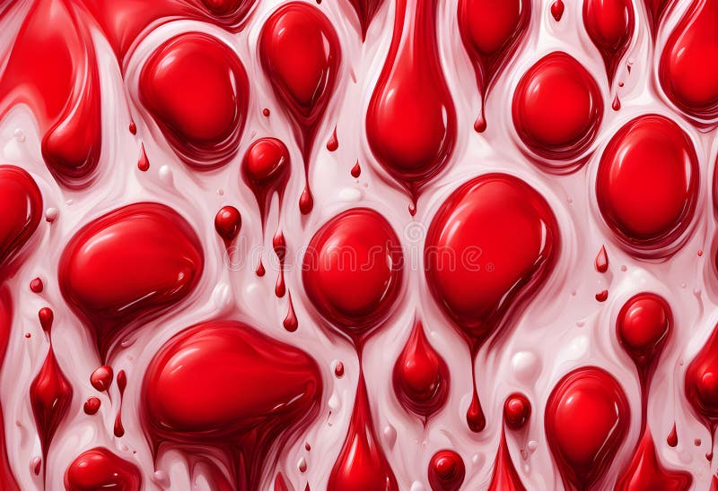 DESIRE RED Color Drop Paint Abstract Background Stock Illustration ...