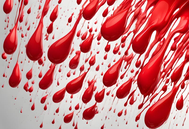DESIRE RED Color Drop Paint Abstract Background Stock Illustration ...