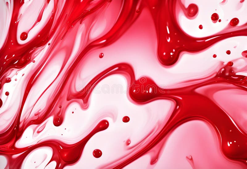 DESIRE RED Color Drop Paint Abstract Background Stock Illustration ...