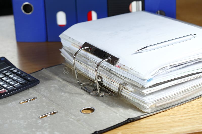 Folder stock image. Image of archiving, office, baste - 3162179