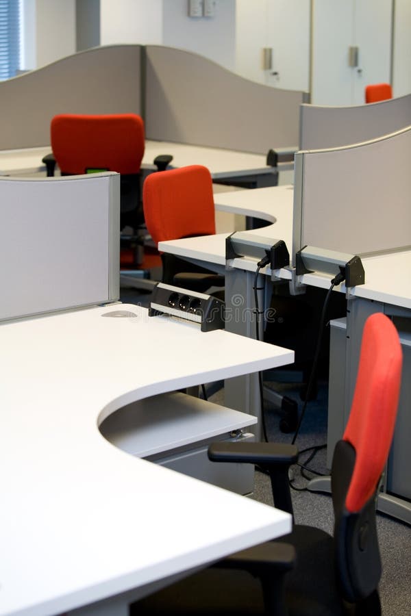 Work Station with Computers an Information Technology Company. Stock ...