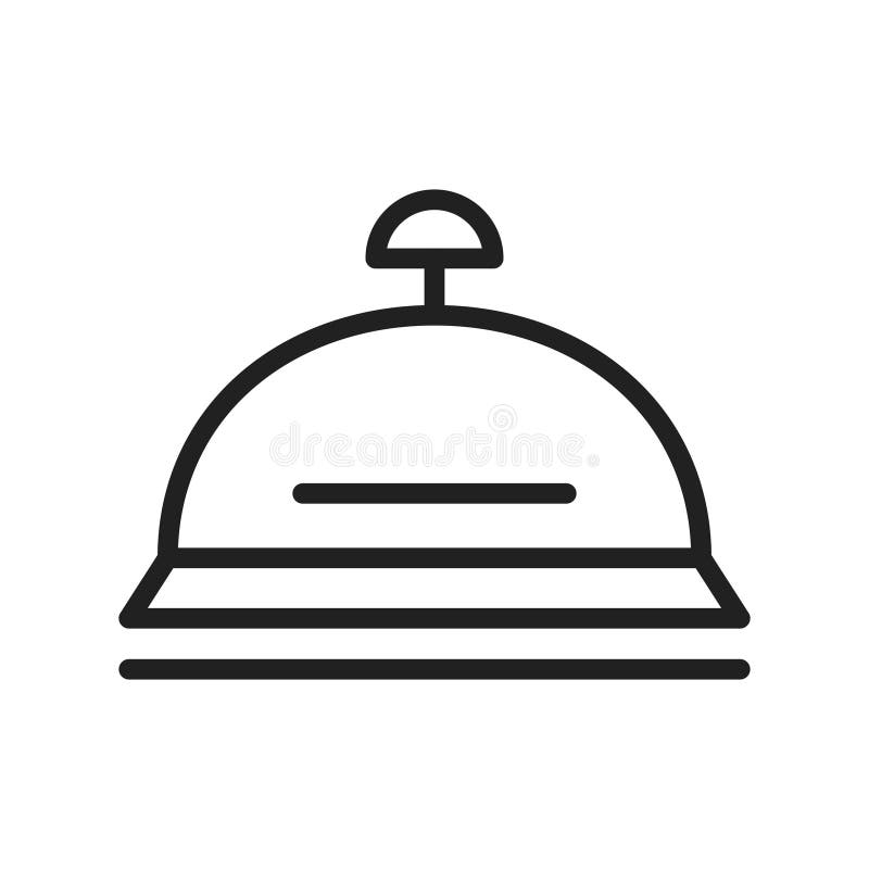 Desk Bell Icon Vector Image. Suitable for Mobile Apps, Web Apps and ...