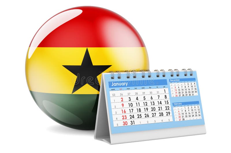 Ghana Calendar Stock Illustrations – 60 Ghana Calendar Stock ...