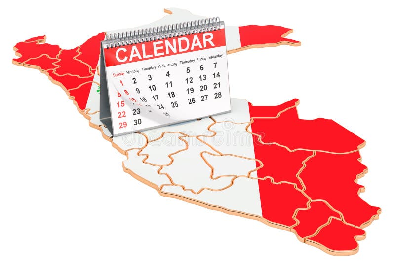 Peru Calendar Stock Illustrations – 354 Peru Calendar Stock ...