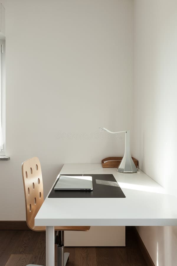 Desk stock image. Image of furnishing, office, desk, perspective - 23424591