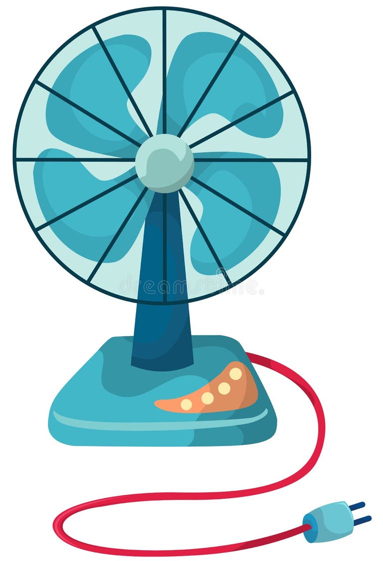 Desk Fan Cartoon Vector Stock Illustrations – 314 Desk Fan Cartoon ...
