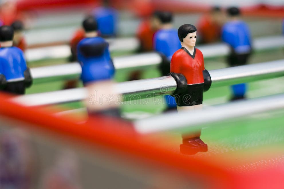 Desk football stock image. Image of sport, game, desk - 12206045