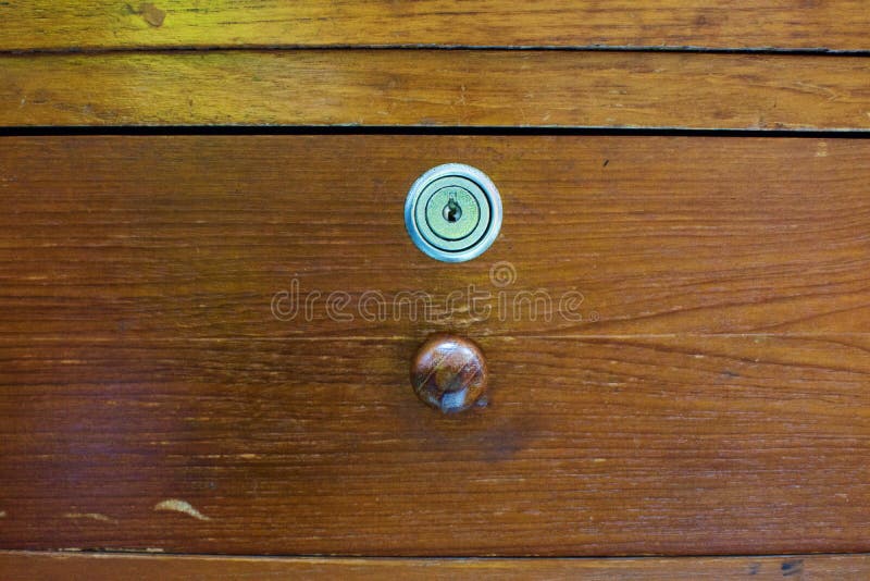 The desk stock photo. Image of table, desk, wooden, keyhole - 120955928