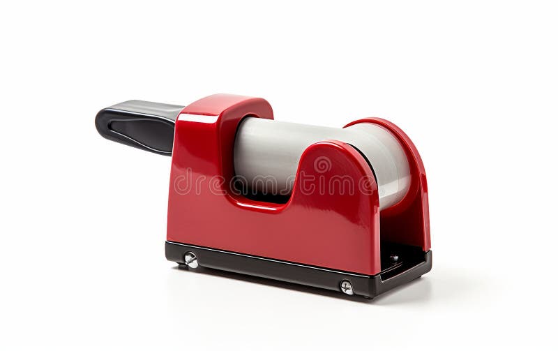 Desk Organization Elegance on White Background Stock Illustration ...