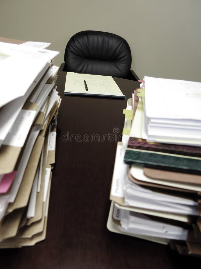 Messy Work Room Office Desk Stock Photo - Image of unorganized ...