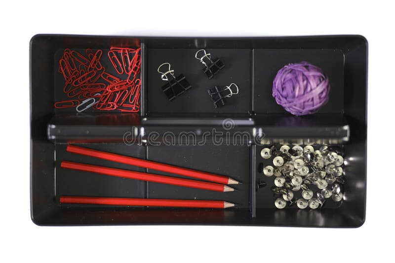 Desk Tidy Organiser stock image. Image of objects, organised - 232702045