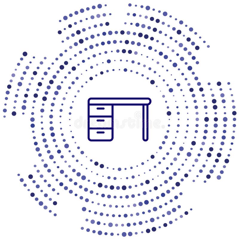 Desk Vector Icon. Desk Editable Stroke. Desk Linear Symbol for Use on ...