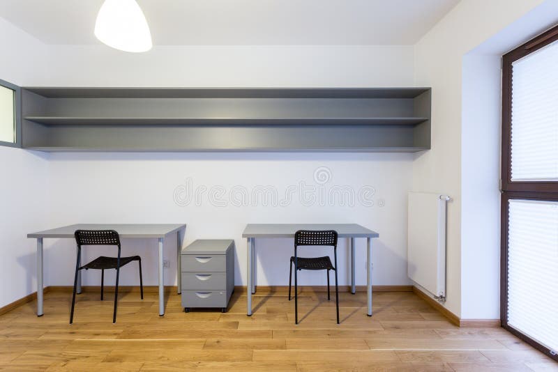 Desks In Study Room Stock Photo - Image: 49212258