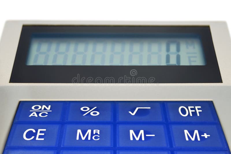 Desktop Calculator stock photo. Image of maths, technology - 50673556
